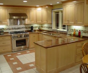 Kitchen Cabinets: Maple, Oak & Cherry - Wilbraham MA | Custom Wood ...